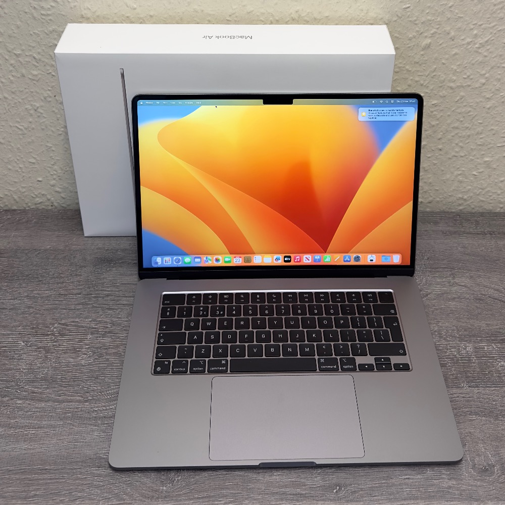 Used APPLE MACBOOK AIR 15" WITH M2 CHIP - 8GB RAM 256GB SSD A2941 MINT ...
